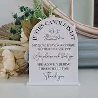 Compassion Candle for Vet Office, Loss of Dog Sympathy Gift, Euthanasia ...