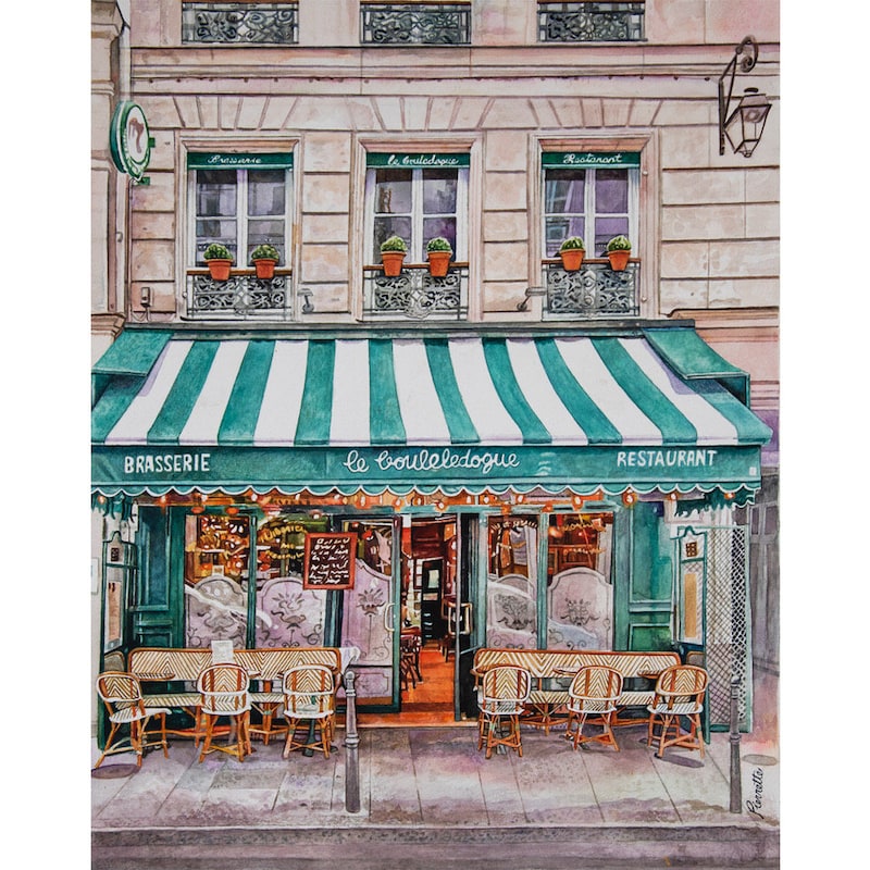 Parisian Cafe - Etsy