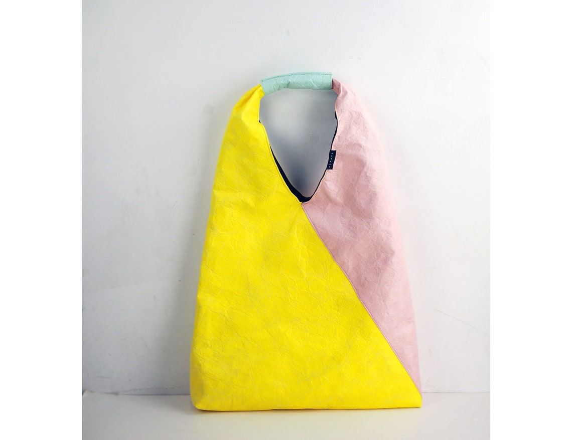 Tyvek® 2 Colors TRIANGLE BAG Handbag Tote Bag Shoulder Bag Shopping Bag ...