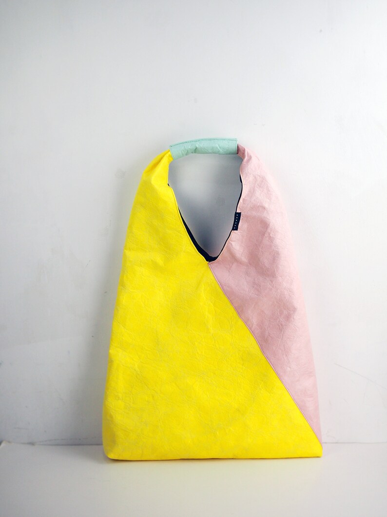 Tyvek® 2 Colors TRIANGLE BAG Handbag Tote Bag Shoulder Bag Shopping Bag ...