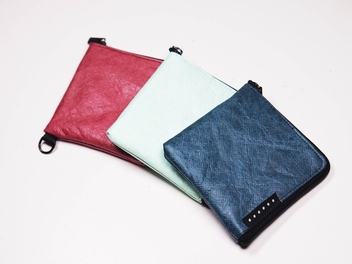 CUSTOM UL Tyvek® Half Zip Wallet Zip Wallet Card Wallet | Etsy