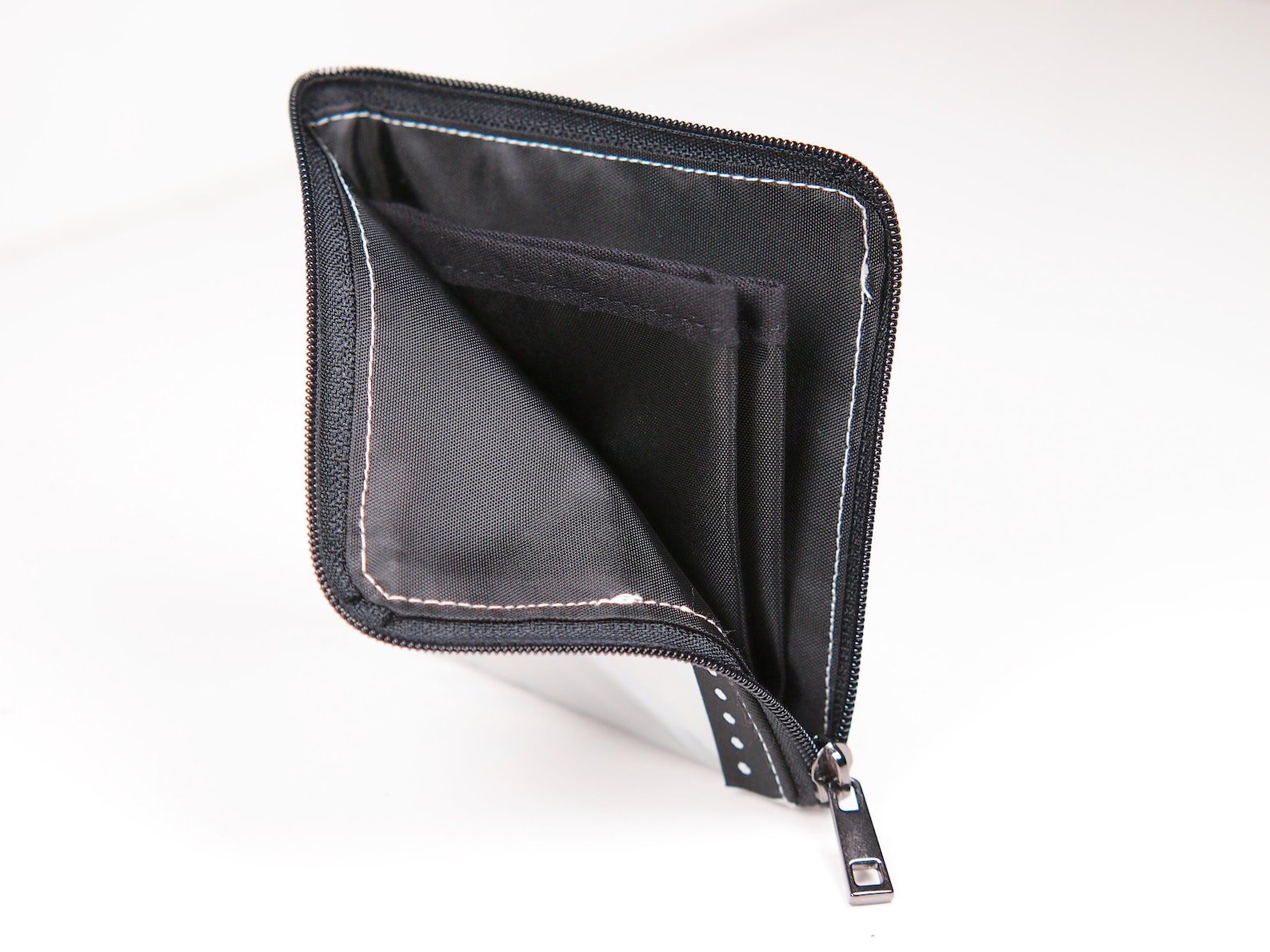 Holographic Metallic Half Zip Wallet Zip Wallet Card Wallet - Etsy