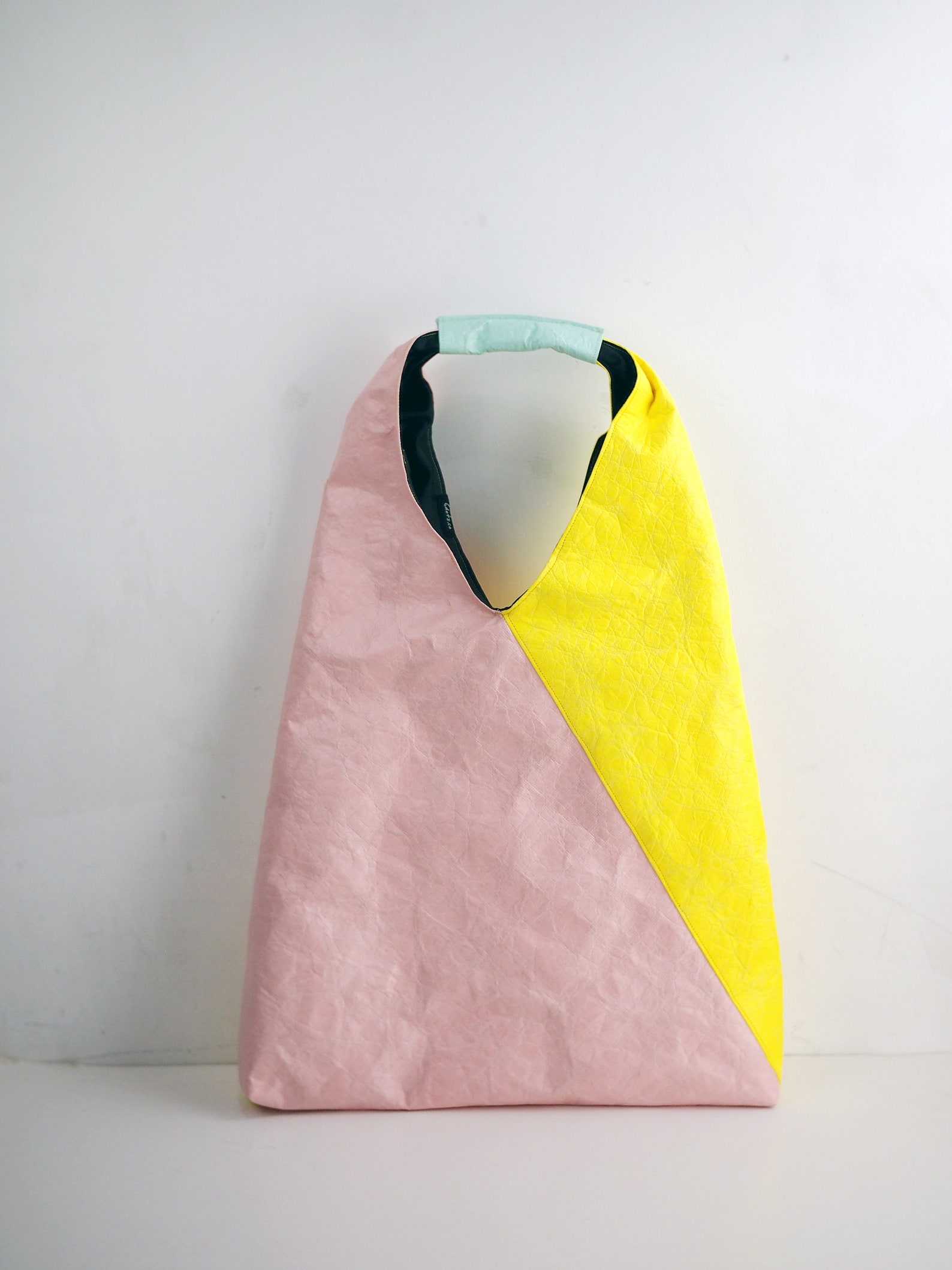 Tyvek® 2 Colors TRIANGLE BAG Handbag Tote Bag Shoulder Bag Shopping Bag ...