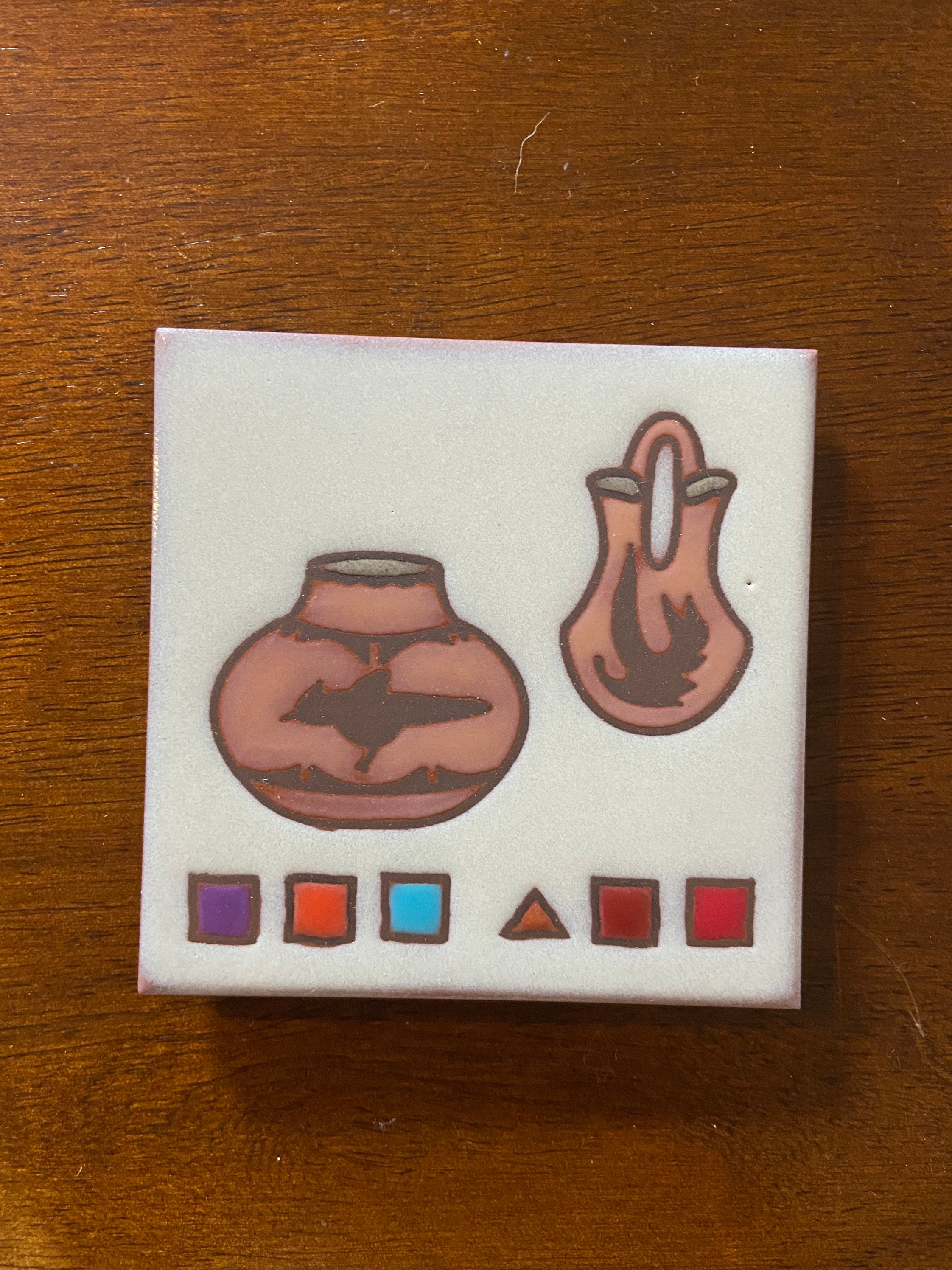 Drinkware Handmade Ceramic Coaster Pots Black Coasters etna.com.pe