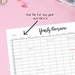 Full Year Printable Planner, Instant Download PDF, Undated Yearly ...