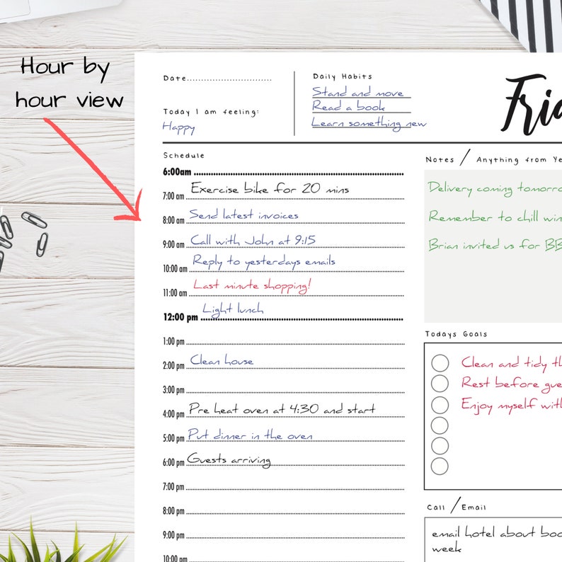 Printable Planners Bundle. Instant Download PDF, 2023 Weekly Planners ...