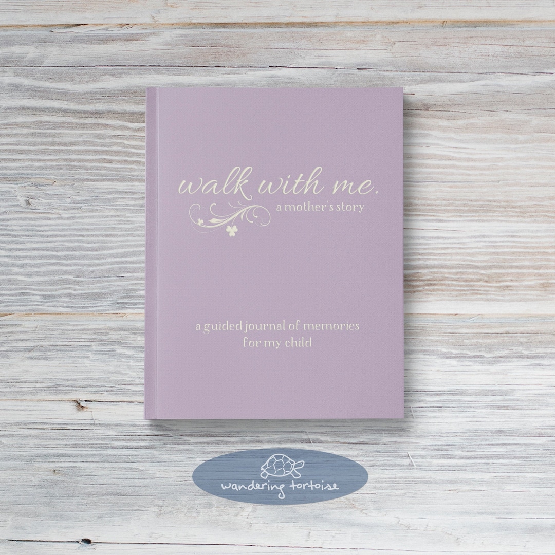 Mom Keepsake Book Gift | Guided Memory Journal for Mother | Over 125 ...