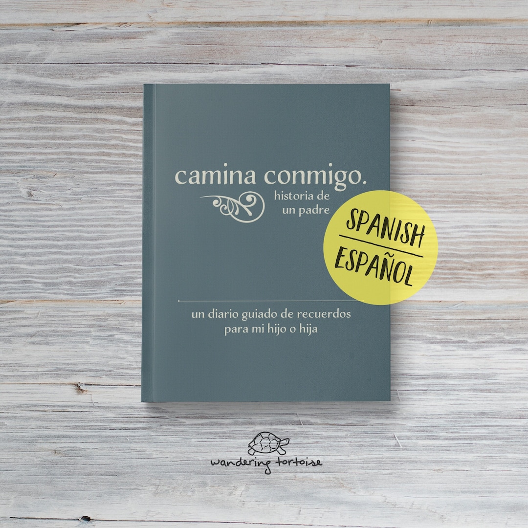 Padre Keepsake Book | Diario De Memorias Para Papá | Life Story Book in ...