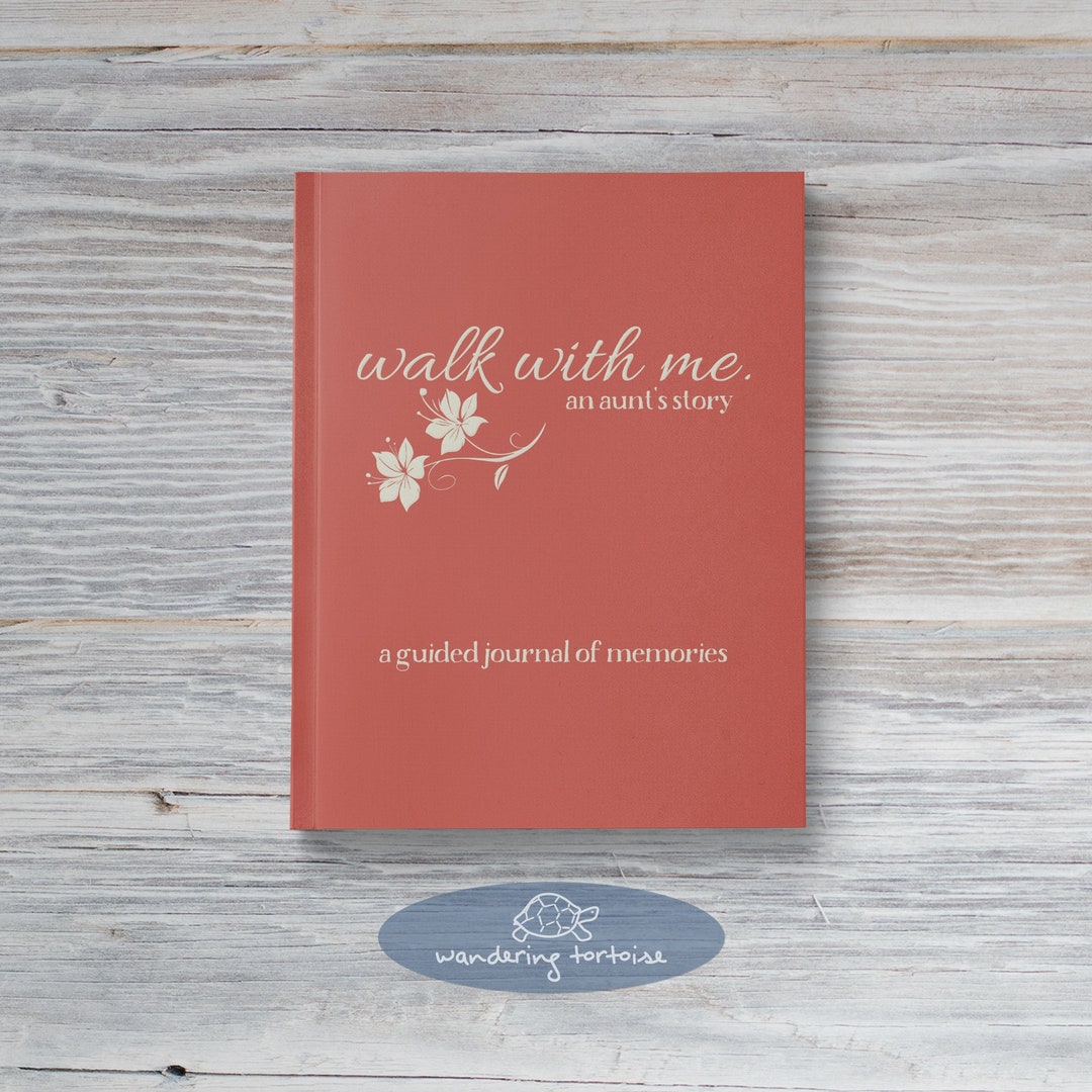 Aunt Keepsake Book - Memory Journal for Aunt - Guided Story Journal for ...