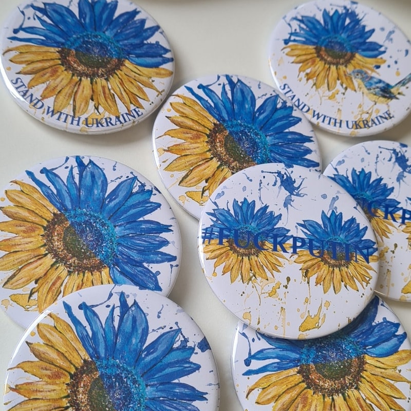 Ukrainian Badges - Etsy UK