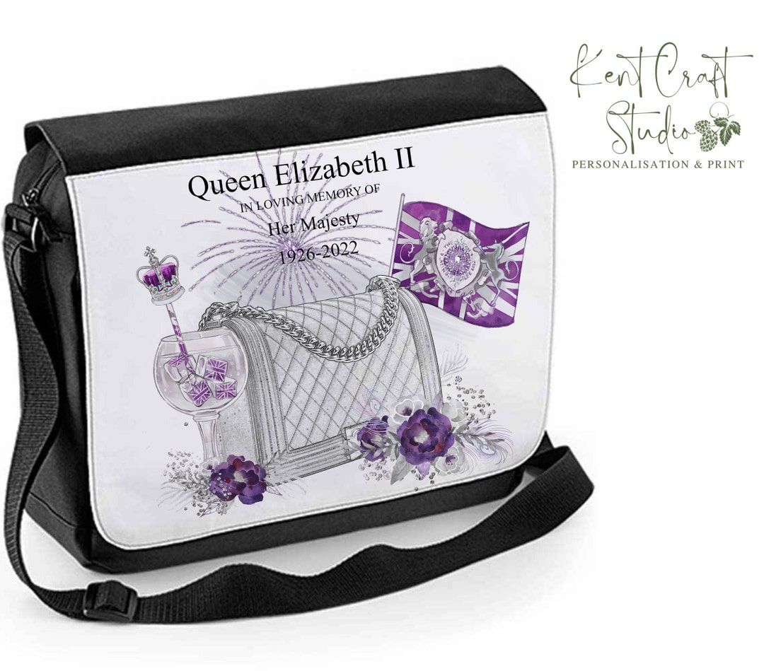 Queen Elizabeth II Messenger Satchel Record Bag Exclusive Limited ...