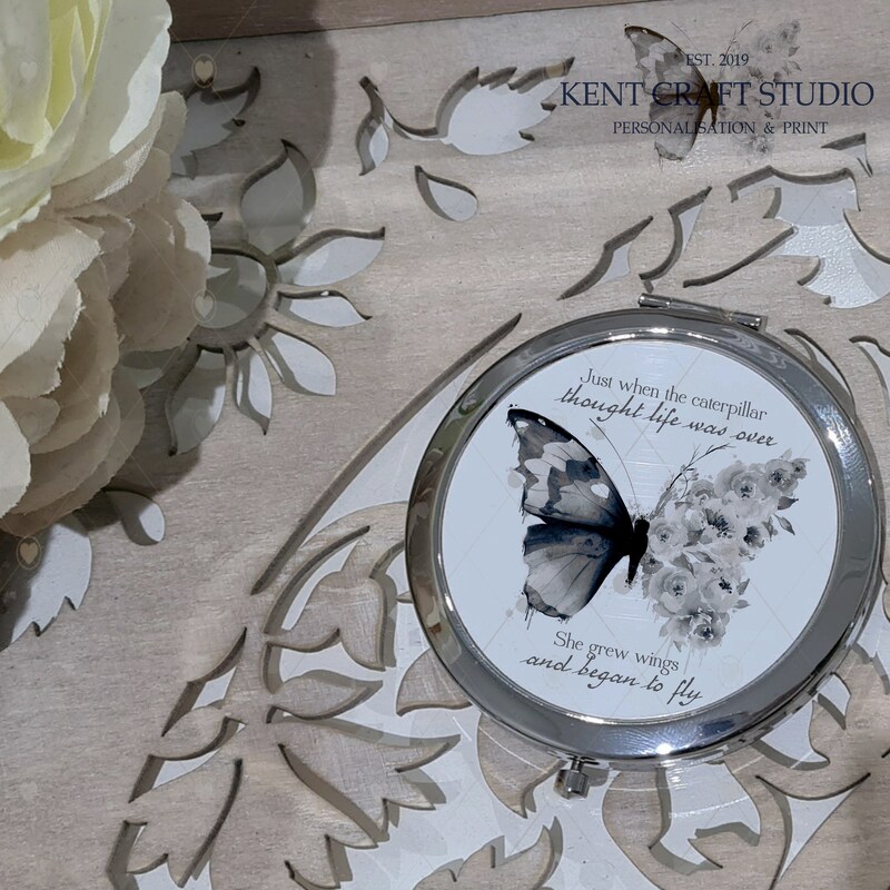 Butterfly Mirror - Etsy