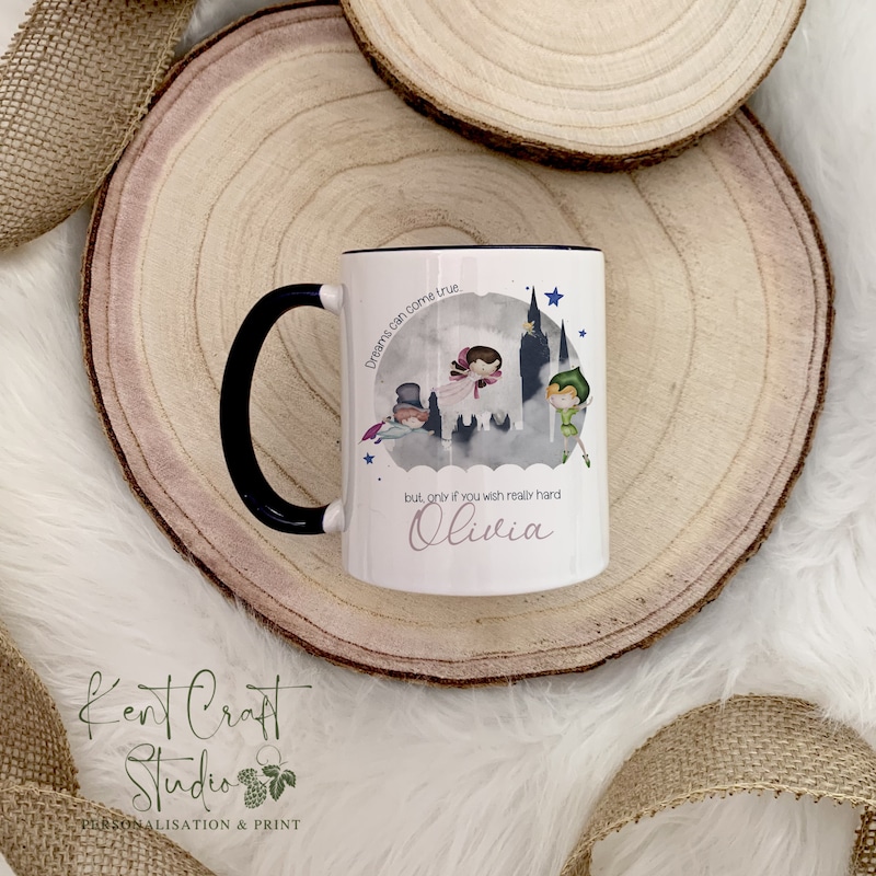 Peter Pan Mug - Etsy