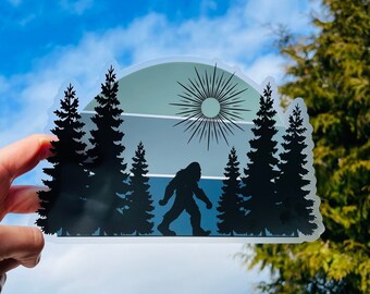 Sasquatch/bigfoot Vinyl Decal/sticker for Laptop/car/truck/rv/motorhome ...