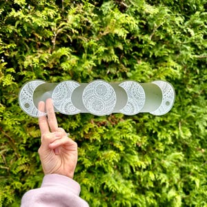 Moon Phase Car Decal - Etsy