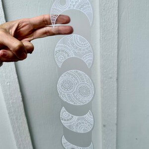 Moon Phase Car Decal - Etsy