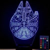 Spider-man LED Edge Lit Acrylic Illusion Lamp With Multi-color Light ...