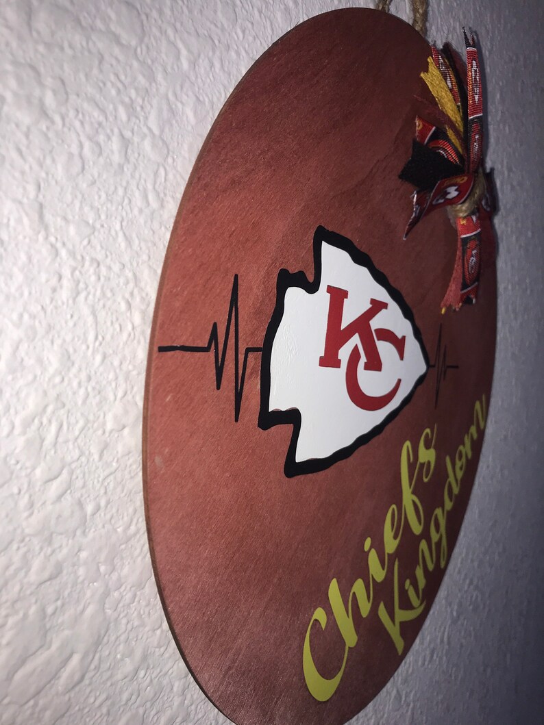 Kansas City Chiefs Inspired Wall Sign, Football, Patrick Mahomes ...