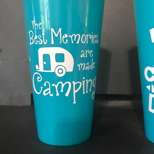 Camping Cups 22oz Tumblers, Camping Drink, Camping Kitchen, Camping ...