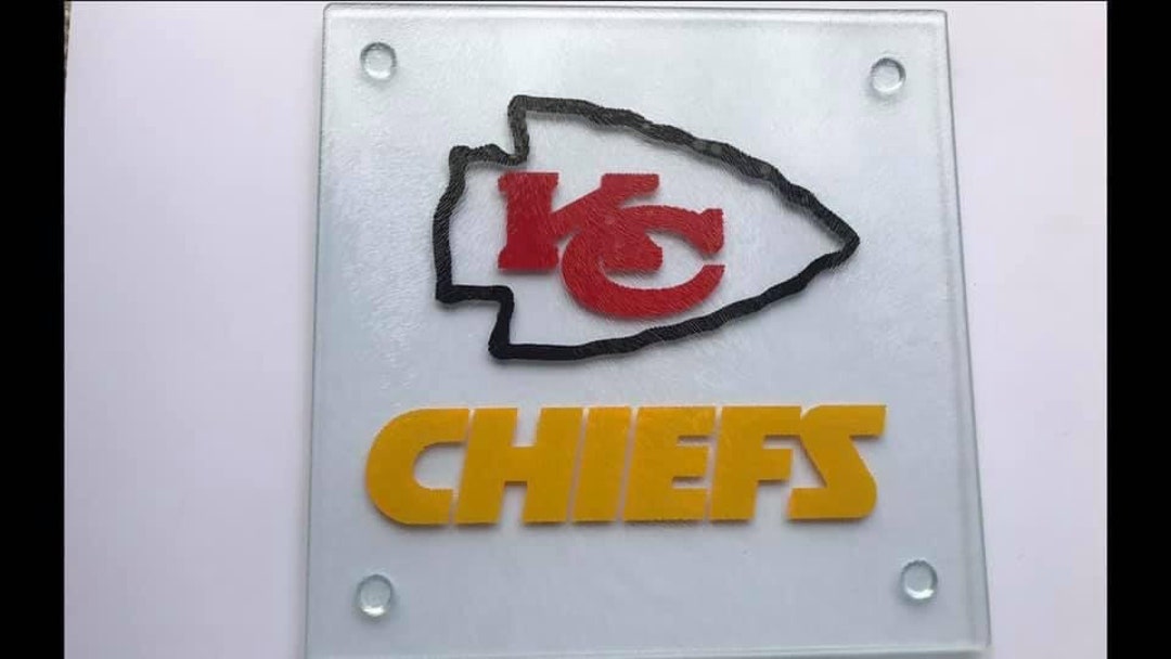 Chiefs Inspired Cutting Board, Cutting Board, Kitchen, Gift , Gift for ...