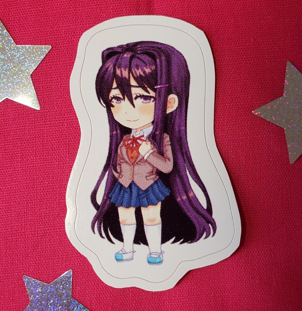 Doki Doki Literature Club Stickers | Etsy