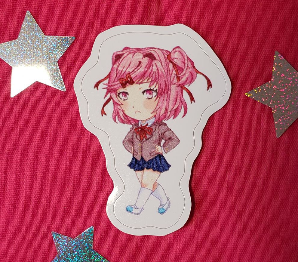 Doki Doki Literature Club Stickers | Etsy