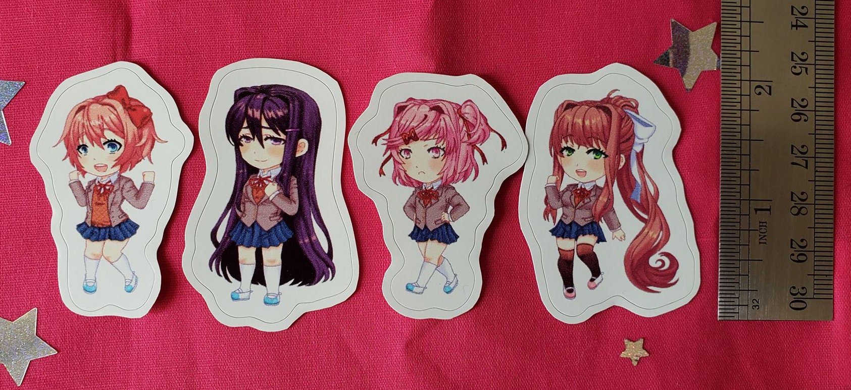 Doki Doki Literature Club Stickers | Etsy