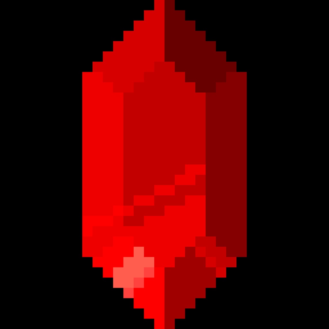 Spinning Red Rupee Digital Download | Streaming Icon | Blue Rupee ...