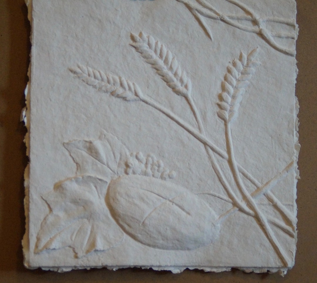 Cast Paper Relief of Panels From a Tabernacle I Sculpted for St. Ann's ...