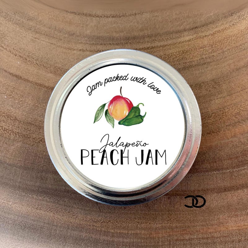 Peach Labels - Etsy