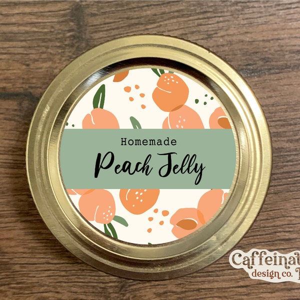 Peach Labels - Etsy