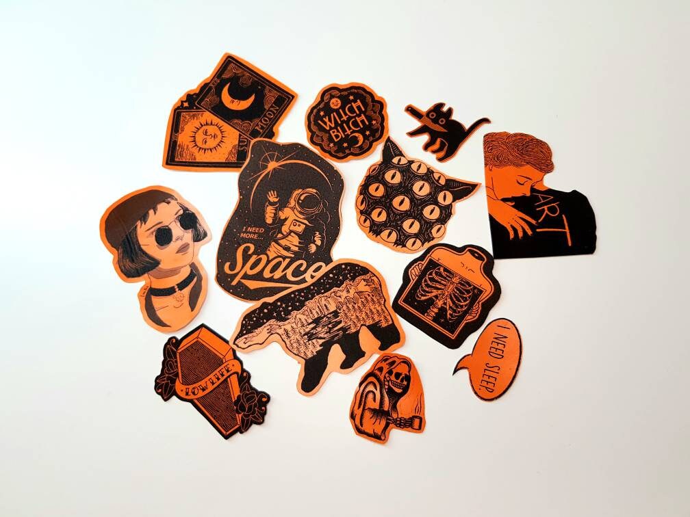 Grunge Stickers pack Laptop sticker Aesthetic decal Vinyl | Etsy