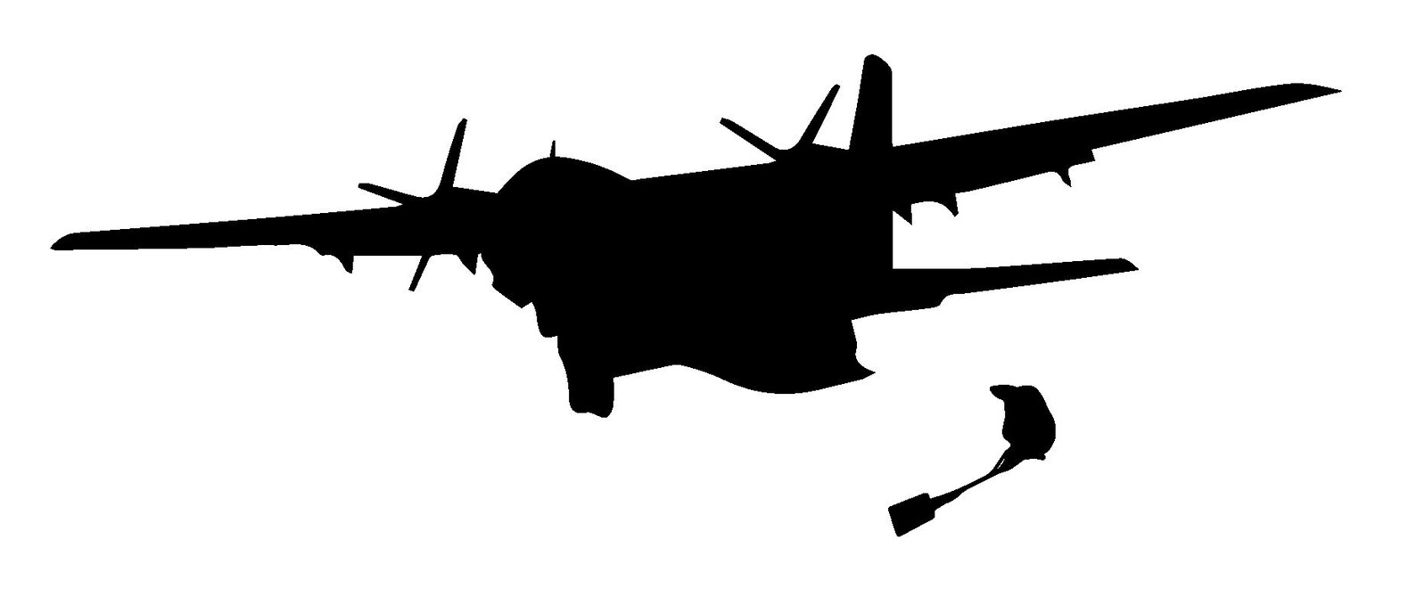 CN-235 Airdrop SVG and PNG Clip Art - Etsy