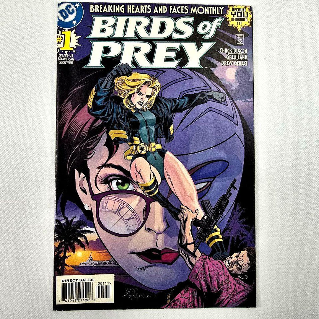 Birds of Prey #1 1999 DC Comics Black Canary Oracle Barbara Gordon - Etsy