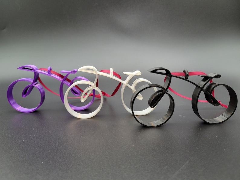 Bicycle Christmas Tree Ornament Minimalist Design | Tree Branch Bike ...