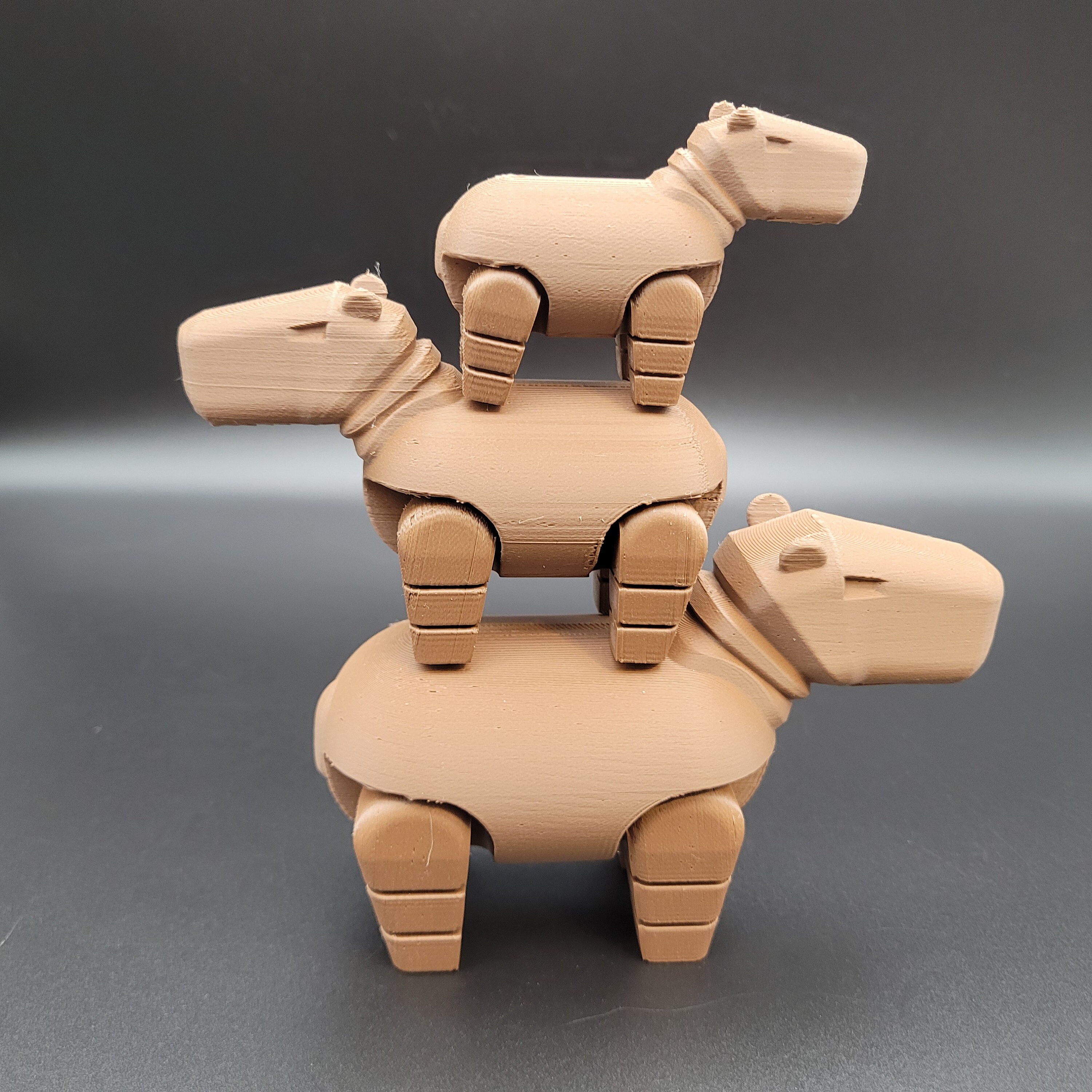 Fun Fidget Capybara Cute Flexi Entertaining Desktop Toy Flexible Desk ...