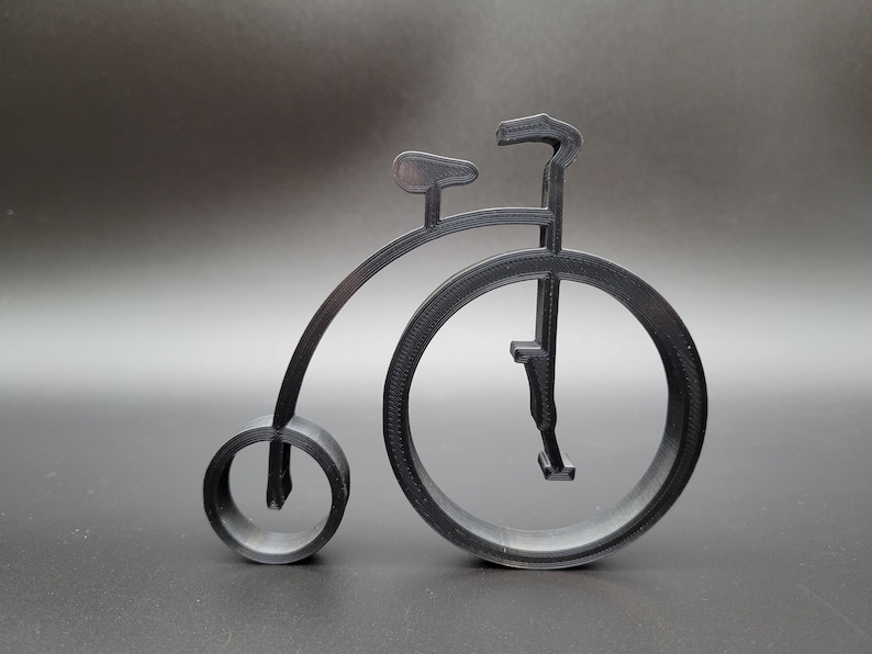 2d Big Wheel Penny Farthing Bicycle Home Decor Art | Picture Frame ...
