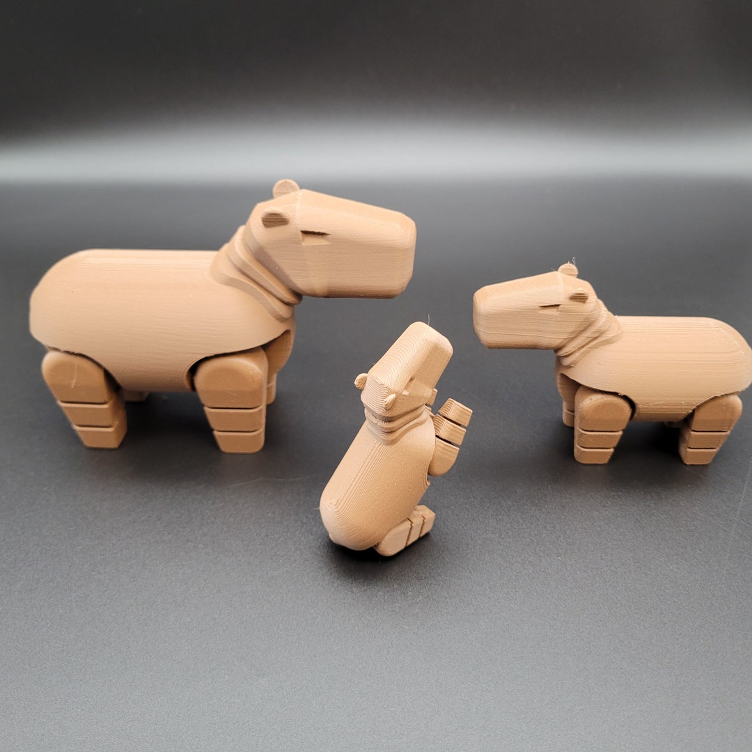 Fun Fidget Capybara | Cute Flexi Entertaining Desktop Toy | Flexible ...