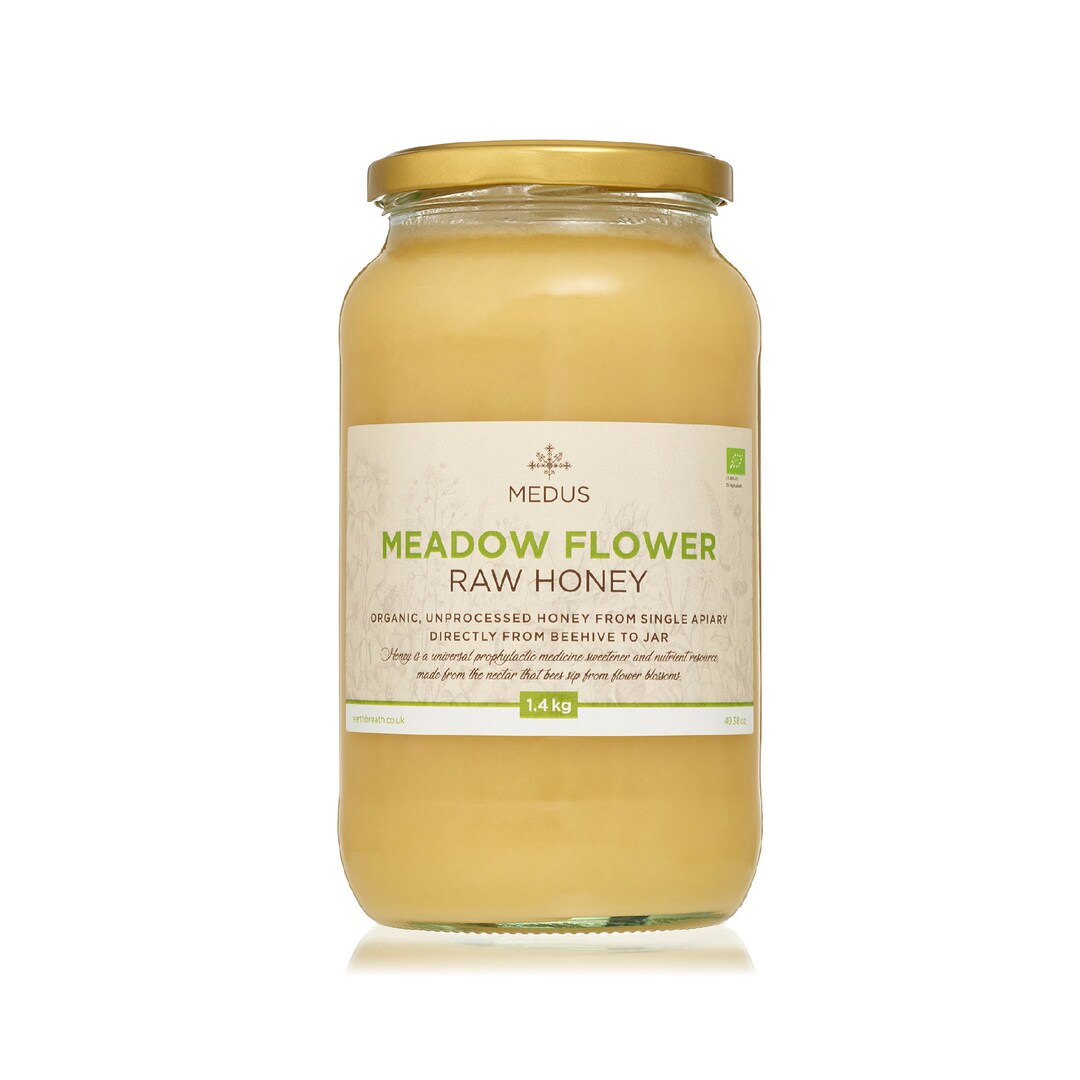 Earthbreath Meadow Flower HONEY - 400g - 1800g - Organic Pure Raw ...