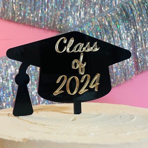 Graduation Cake Topper, Grad Cake Decor, Personalizable Graduation Cake ...