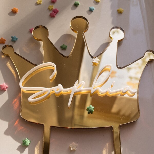 Princess Cake Topper - Etsy