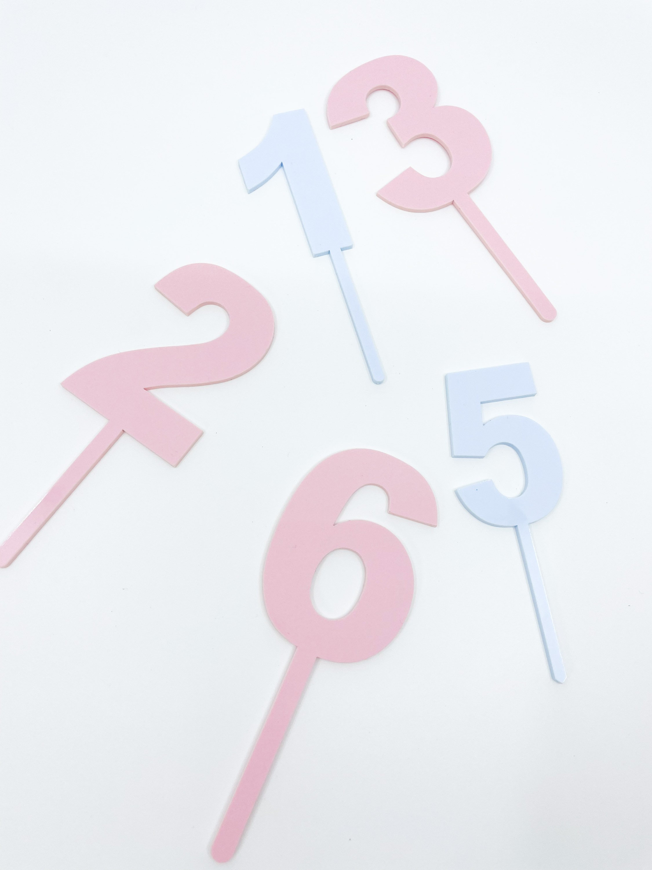 Acrylic Number Cake Topper Age Cake Topper Number Cake - Etsy Canada