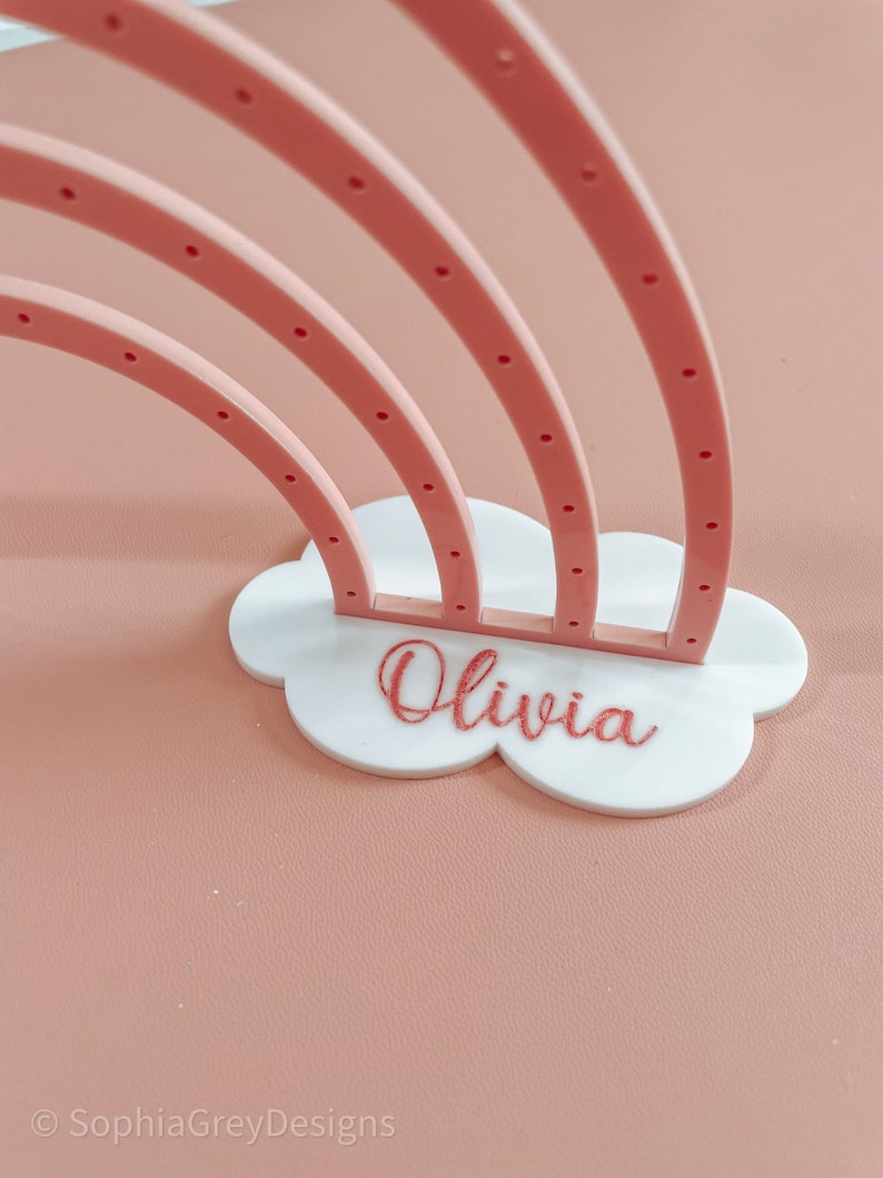 Rainbow Earring Stand Earring Organizer Gift for Girls - Etsy