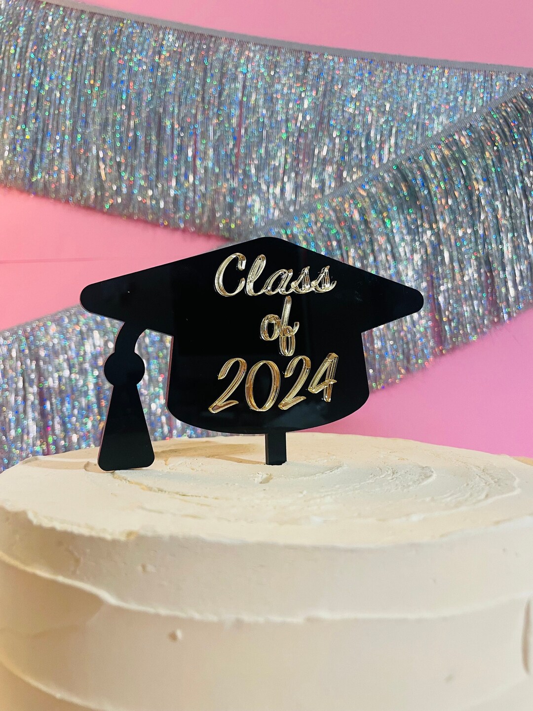Graduation Cake Topper, Grad Cake Decor, Personalizable Graduation Cake ...