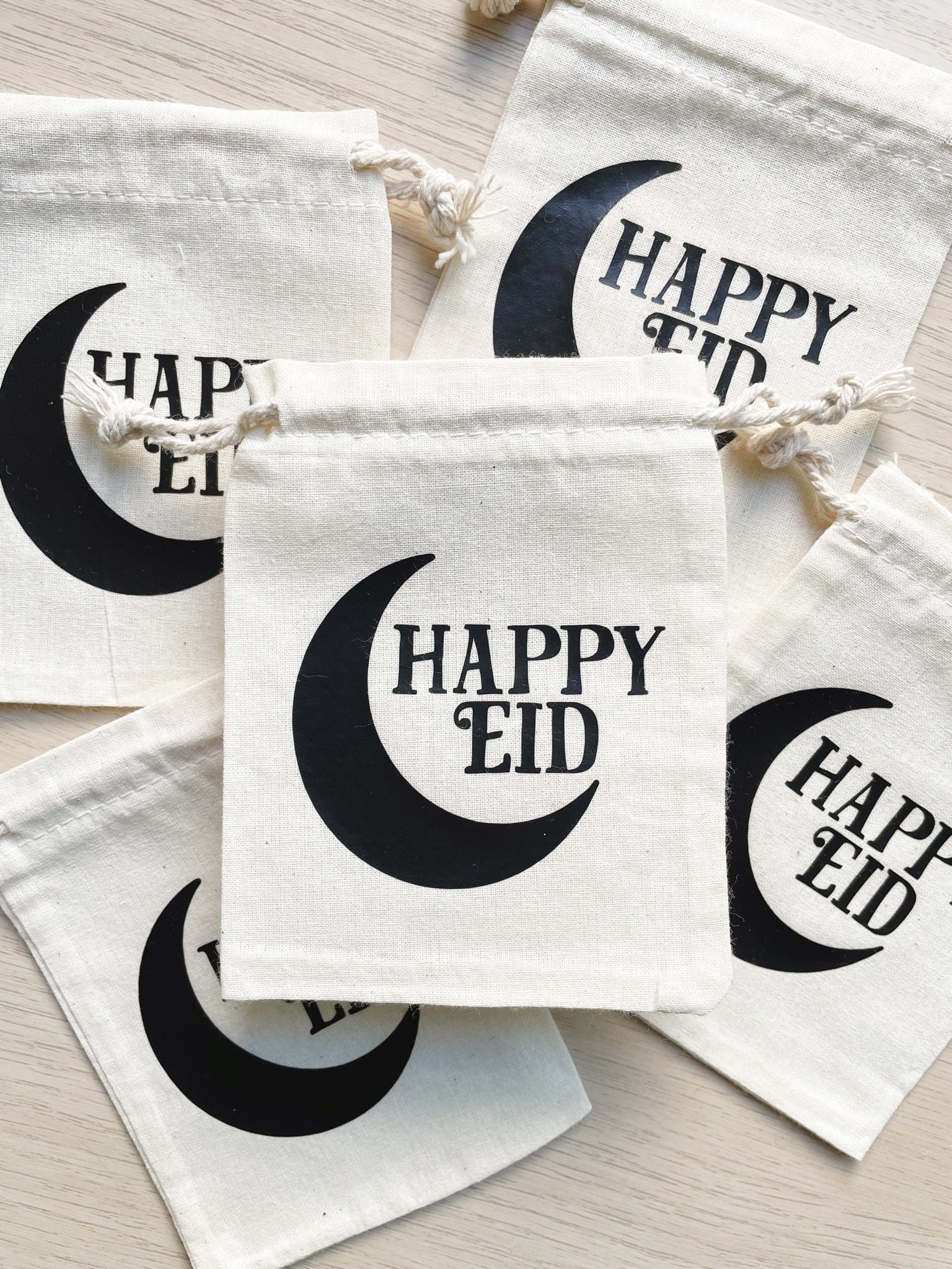 Eid Gift Bags, Eid Favor Pouch, Eid Goody Bags, Eid Mubarak Pouch, Eid ...