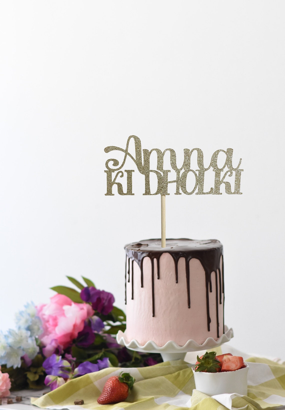 Custom Name Dholki Cake Topper Dholki Cake Topper Custom | Etsy