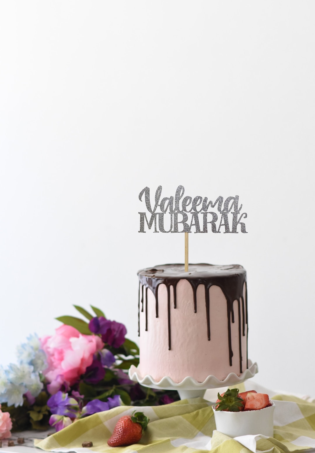 Valeema Mubarak Cake Topper, Valima Wedding Desi Cake Topper, Desi ...