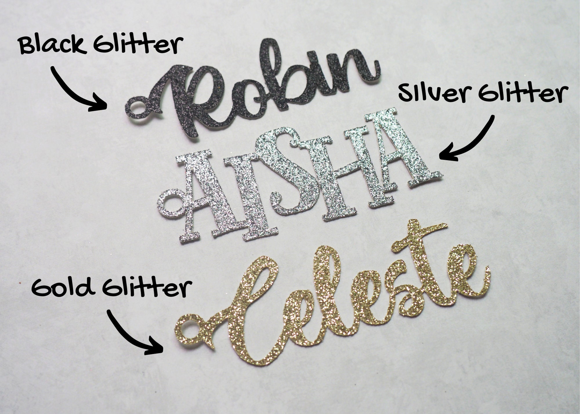 Custom Name Gift Tags Personalized Gift Tags Calligraphy - Etsy