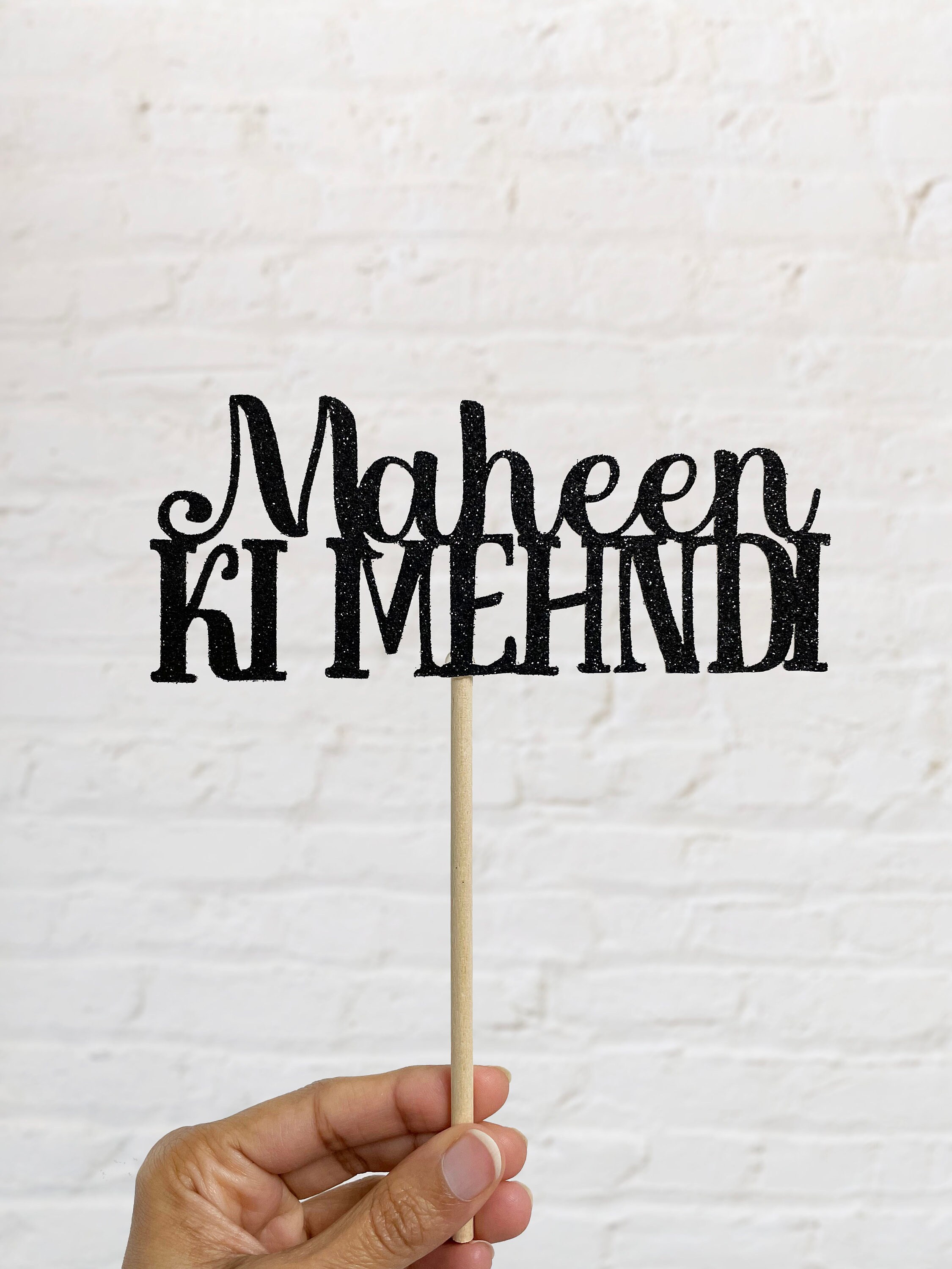 Custom Name Mehndi Cake Topper Mehndi Cake Topper Custom - Etsy
