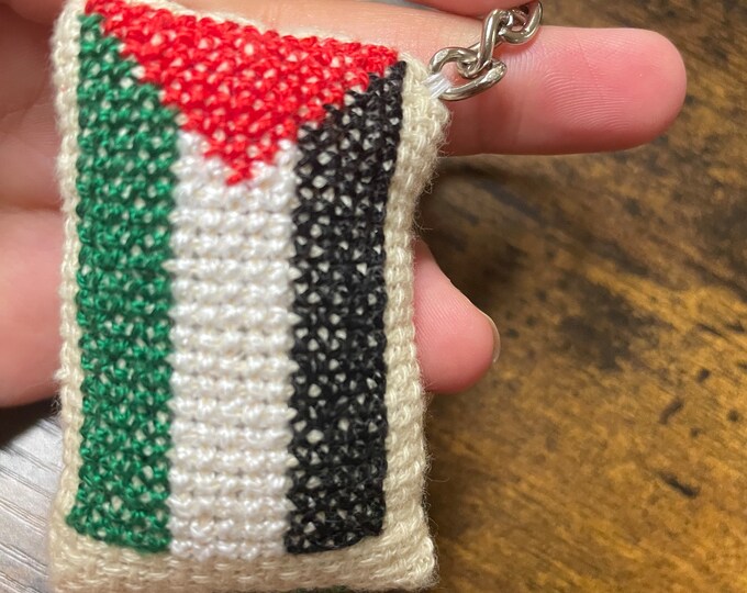 Palestine Flag Keychain - Etsy